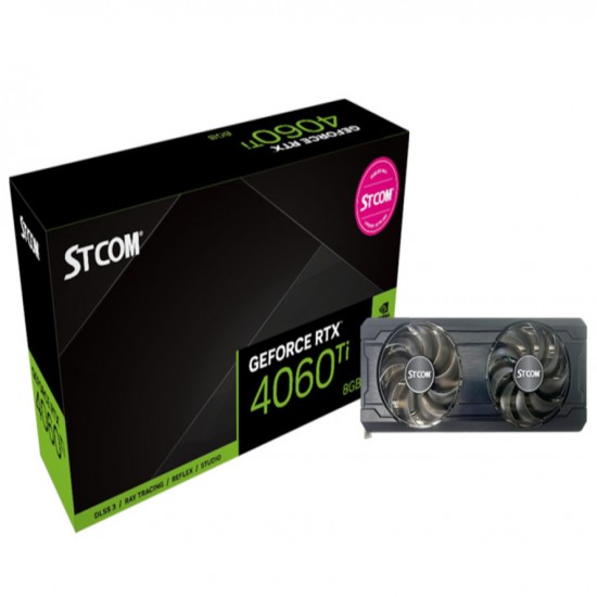 STCOM 지포스 RTX 4060 Ti D6 8GB : (주)코브텍