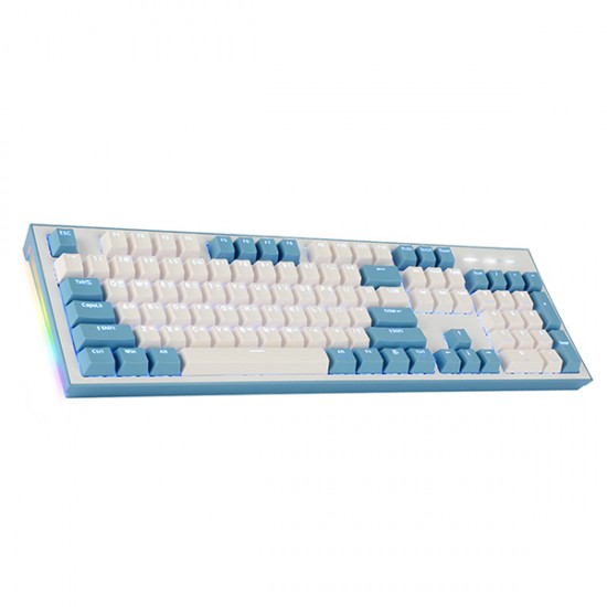 COX CK01V 투톤 완전방수 사이드 RGB V광축 게이밍 키보드 (V광축, 클릭) : 영재컴퓨터